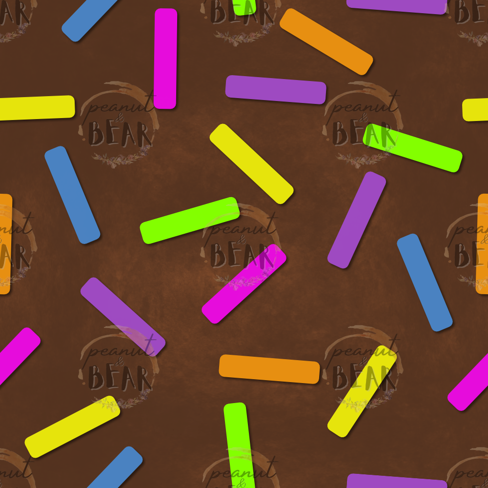 Chocolate Sprinkles – Peanut and Bear Design